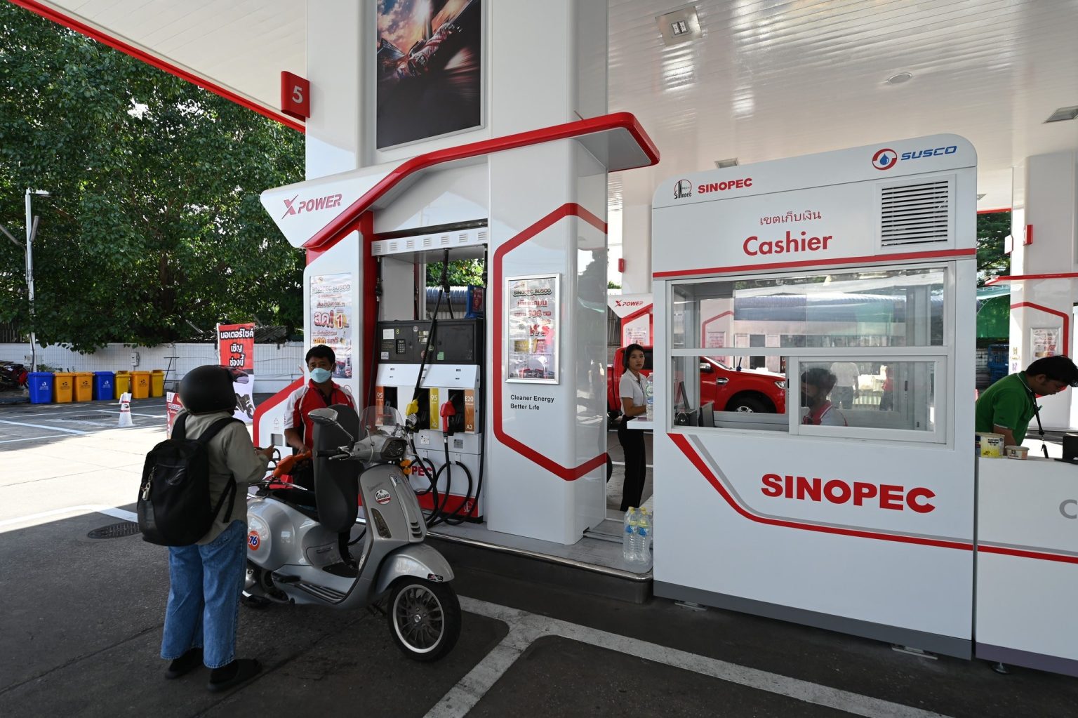 จีนบุก! เปิดปั้มน้ำมันในไทย ชื่อ Sinopec Susco เตรียมขยาย 100 สาขา